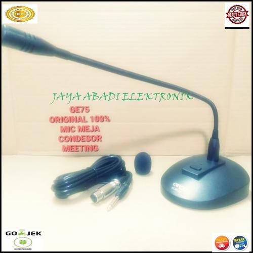 Jual G75 ORIGINAL CAROL MIC KABEL MEJA TABLE CONDENSOR MIMBAR PODIUM ...
