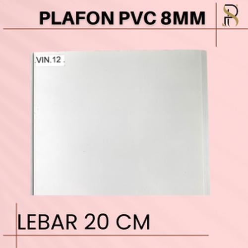 Jual Plafon PVC Putih polos 8mm / DIJAMIN TER MURAH DAN BERKULITAS ...