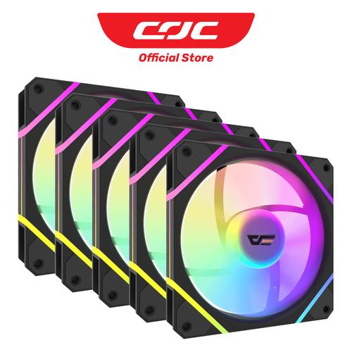 Jual darkFlash DM12 PRO 12CM 5 in 1 ARGB Fan (5 Fan) - Hitam - Jakarta ...