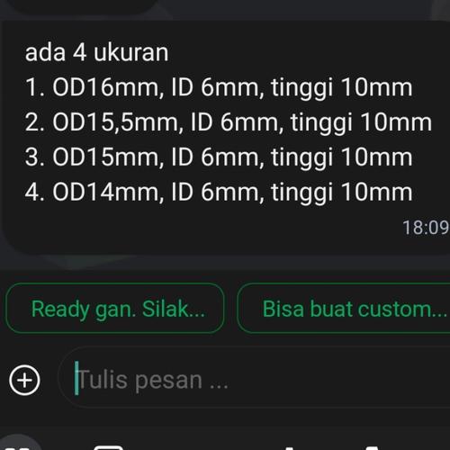 Jual BUSHING KLEP POMPA PU POLYURETHANE CUSTOM - Jakarta Utara ...