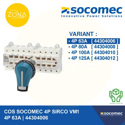 Jual COS CHANGEOVER SWITCH SOCOMEC VM1 4P 4 POLE 63A 44304006 ORIGINAL ...