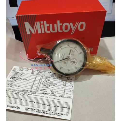 Jual MITUTOYO DIAL INDICATOR 2046A 10mm 0.01mm / DIAL GAUGE MITUTOYO ...