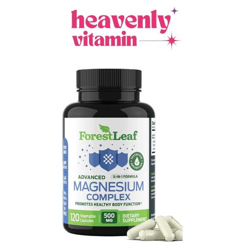 Jual ForestLeaf Advanced Magnesium Complex 5 in 1 Formula 500mg-120 ...