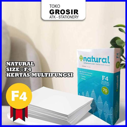 Jual (Pack) Kertas HVS 70 gsm Natural - 50 Lembar, A4 - Kota Surabaya ...