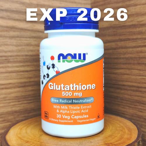 Jual NOW Foods Glutathione 500 mg 30 Veg Capsules free radical ...