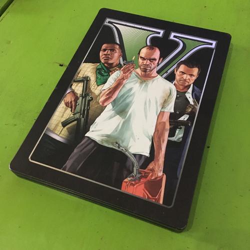 Jual DVD Xbox 360 GTA V Special Edition Steelbook Steel Case Xbox360 ...