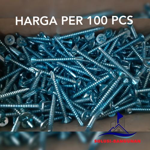 Jual Sekrup roofing 4cm / skrup / skrup floor / skrup / lantai / screw ...