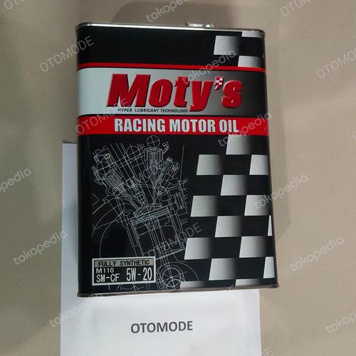 Jual oli Moty's Racing Car Oil M110 sae 5W-20 - Jakarta Timur - OTOMODE ...