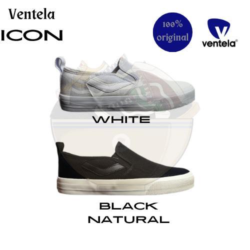 Promo Sepatu Pria Slip On Ventela Icon Free Sticker/ Free Kaos Kaki ...
