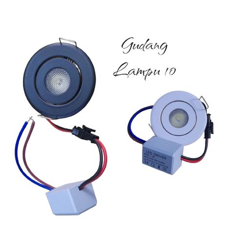 Jual Downlight LED 1 Watt Mebel Light - Putih, putih 6500k - Kota ...