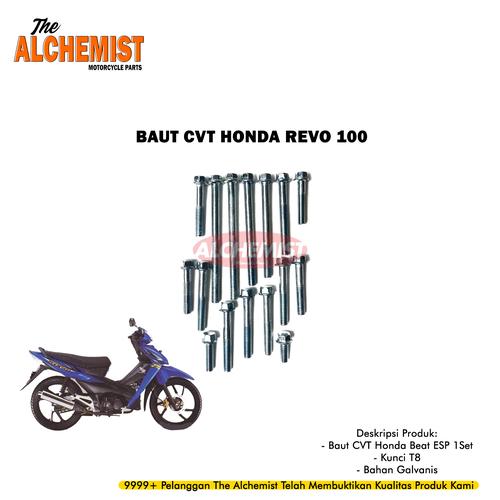 Jual Baut Block Mesin Honda Revo 100 1Set / Baut Block Mesin Revo ...