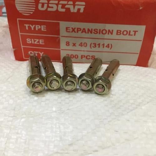 Jual Dynabolt 8 x 40 / Baut Dinabolt 8x40 / Dynabolt Bracket Set ...