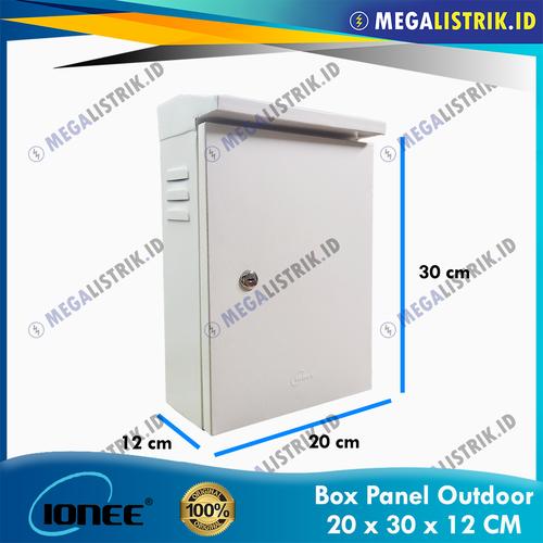 Jual IONEE Box Panel Outdoor 20x30x12 cm Kunci Putar / Kotak Panel ...