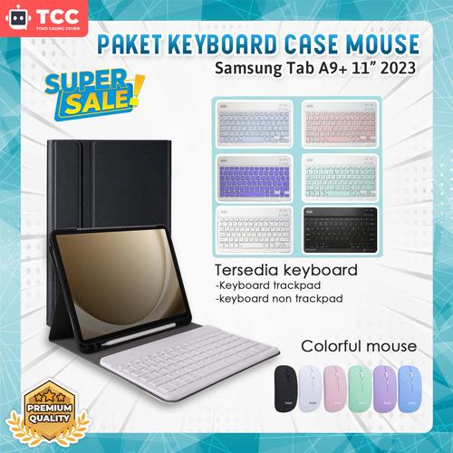 Jual Samsung Tab A9 Plus A9+ 11 inch Keyboard Case Slot Pen Mouse ...