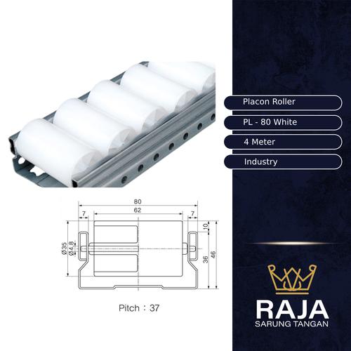 Jual Placon Roller PL - 80 WH / Placon Roller / Industri - Kab. Bekasi - Raja Sarung Tangan ...