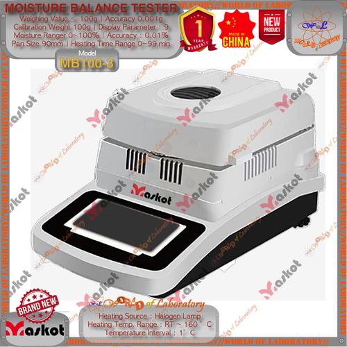Jual MASKOT Digital Moisture Balance Tester Model MB100-3 - Jakarta ...