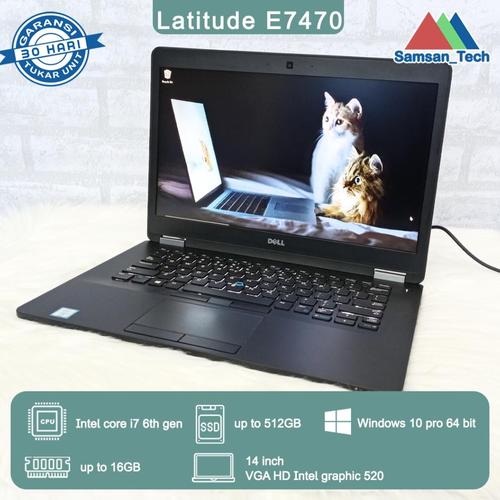 Jual Laptop Dell Latitude 7470 Core i7 Gen6 Ram 16GB SSD 512GB 14inch ...