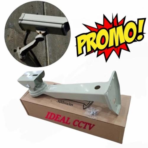Jual Bracket Dudukan Kamera CCTV Outdoor Universal Bahan Besi 30cm ...