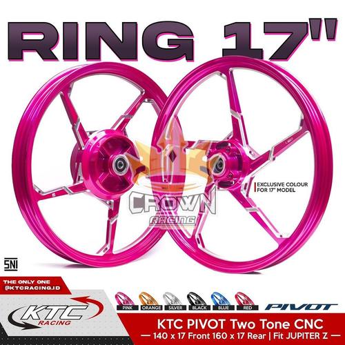 Jual Velg KTC Racing Pivot Ring 17 Jupiter Z / Vega / FIZR / MX Old RX ...