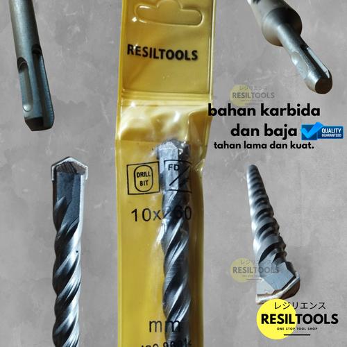 Promo mata bor beton 26 x 310 mm batu SDS drill bit concrete dinding ...