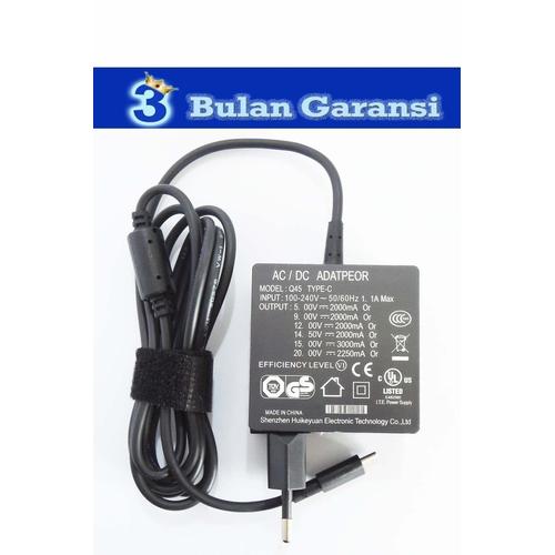 Jual Charger Adaptor MDB 45W USB C Cocok Untuk Laptop Chromebook 300E ...