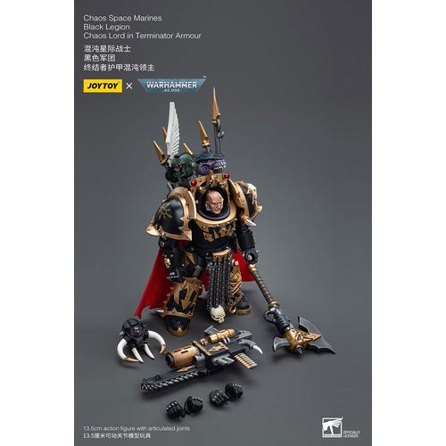 Jual JoyToy Warhammer 40k- CSM Black Legion Chaos Lord in Terminator ...