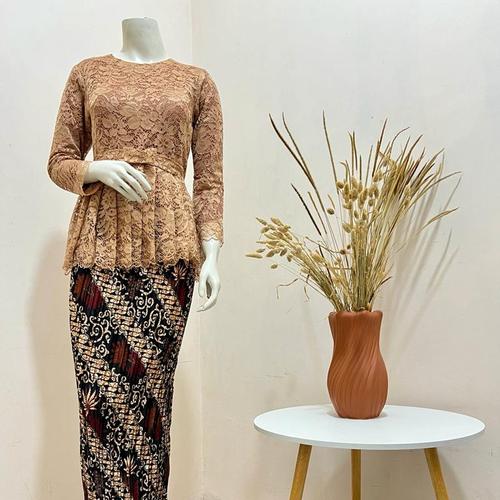 Jual SETELAN KEBAYA BROKAT PITA/KEBAYA SERAGAMAN PESTA/KEBAYA WISUDA ...