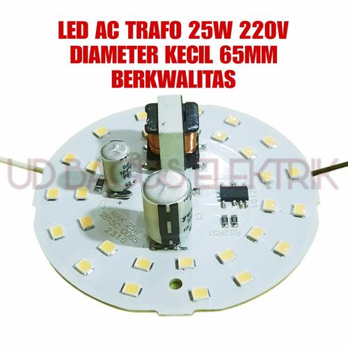 Jual PCB LED AC TRAFO 25W 220V BERKWALITAS UKURAN PCB KECIL D65MM ...