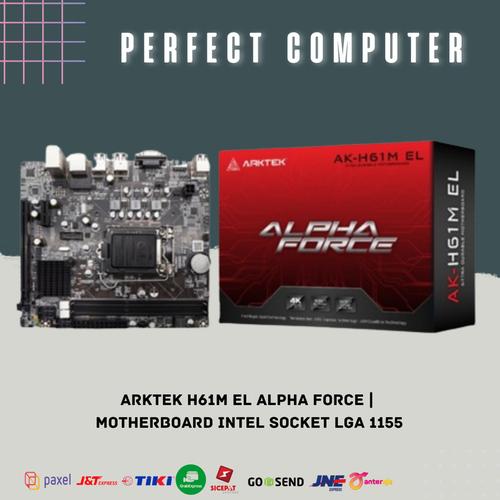 Jual MOTHERBOARD Arktek H61M EL Alpha Force Intel Socket LGA 1155 - Kota Bandung - perfect comp ...
