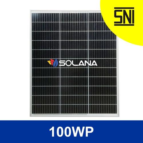 Jual SOLANA SOLAR PANEL/ PANEL SURYA/ SOLAR CELL MODULE MONO SNI 100WP ...
