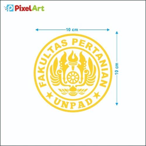 Jual STIKER KAMPUS FAKULTAS PERTANIAN STICKER UNPAD KACA MOBIL BUKU ...