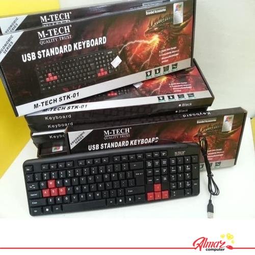 Jual KEYBOARD USB MTECH STK 01/ KEYBOARD STANDARD FOR PC - Kab. Sleman ...
