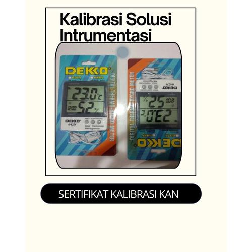 Jual THERMOHYGROMETER 642N DEKKO & SERTIFIKAT KALIBRASI - Jakarta ...