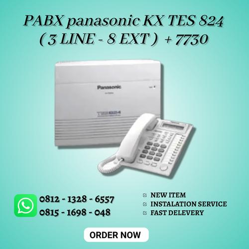 Jual PABX Panasonic KX-TES824 Kapasitas 3 Line-8 Extention It com ...