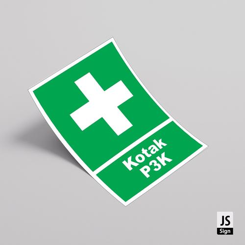 Jual STICKER K3 SAFETY SIGN KOTAK P3K - XS(20x15cm) - Kota Malang - JS ...