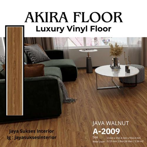 Jual Lantai Vinyl Motif Kayu 2mm Akira Plank A2009 Java Walnut / Box - Jakarta Selatan ...