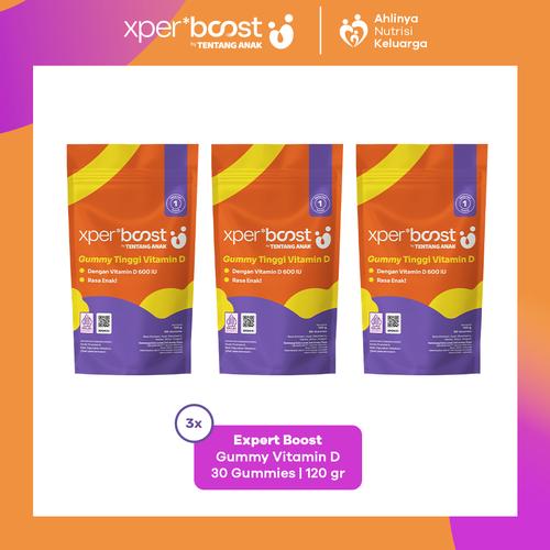 Promo Expert Boost - Paket 3 Gummy Vitamin D 600 IU Anak dan Dewasa ...
