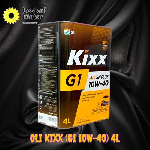 Promo OLI MOBIL BENSIN KIXX G1 API SN 10W40 10W-40 GALON 4L 100% ORI KOREA - Jakarta Barat ...