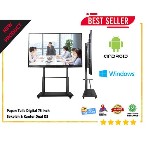 Jual Papan Tulis Digital 75" (Sekolah & Kantor) Dual OS - Kota Semarang ...