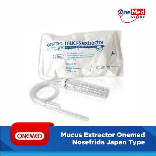 Jual Mucus Extractor OneMed Penyedot Lendir Bayi Nosefrida Japan Type ...