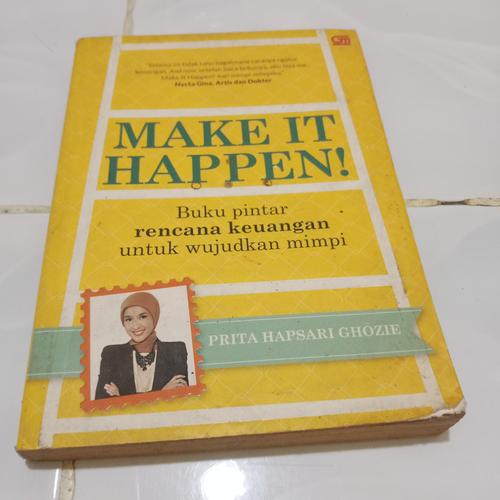 Jual Buku MAKE IT HAPPEN . Buku Pintar Rencana Keuangan. Prita Hapsari ...