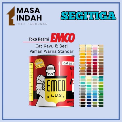 Jual EMCO LUX Cat Kayu dan Besi 1 kg Segitiga - 81 HIJAU PELITA - - TB ...