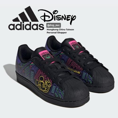 Jual Adidas Disney Mickey Superstar Black IF1269 Authentic | Mickey ...