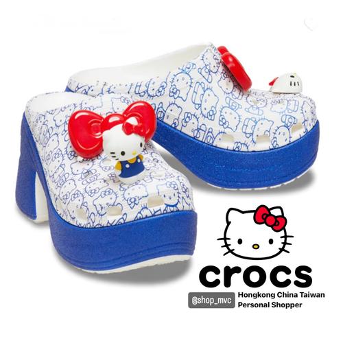 Jual CROCS x HELLO KITTY SIREN CLOG Authentic | Heels Hello Kitty Crocs ...