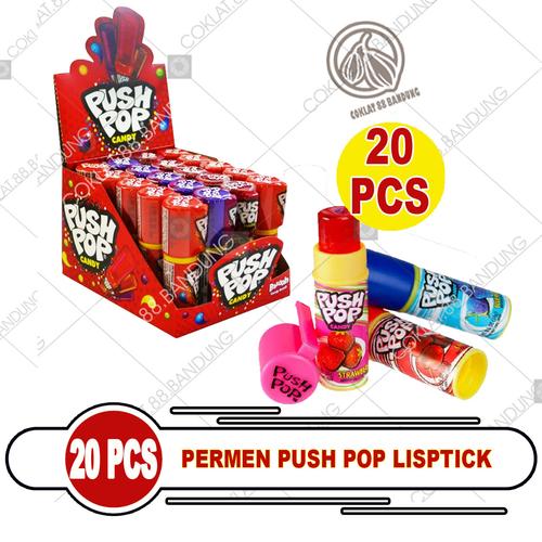 Jual PERMEN PUSH POP BOX ISI 20, PUSH POP CANDY PERMEN LIPSTIK JADUL ...