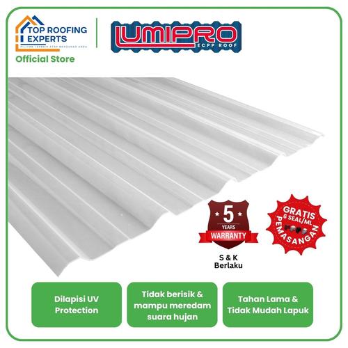 Jual Spandek Bening LUMIPRO SL (Skylight) [Bahan : ECPP] Lebar Efektif ...