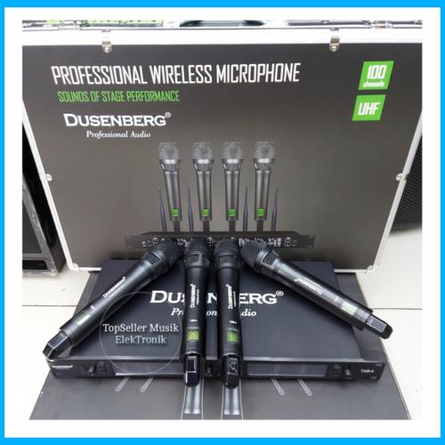 Jual Mic Wireless Dusenberg Tab 4 Original 4Mic Handheld Garansi Resmi ...