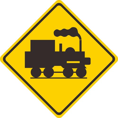 Jual Rambu Kereta Api 60cm x 60cm, 45cm x 45cm, plat ACP 3mm - 60cm x ...