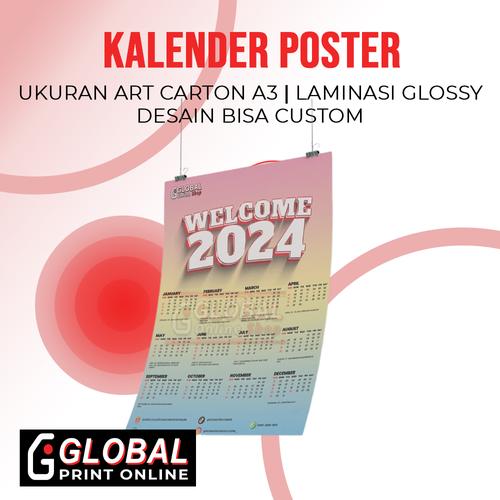 Jual CETAK KALENDER DINDING A3 - Poster Ac A3, Lam Doff - Jakarta ...