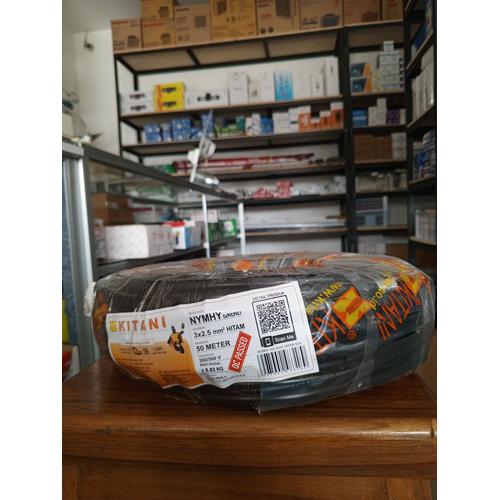 Jual Kabel NYMHY KITANI 50 Meter Cable SERABUT HYO 50M SNI - 2x0.75 ...
